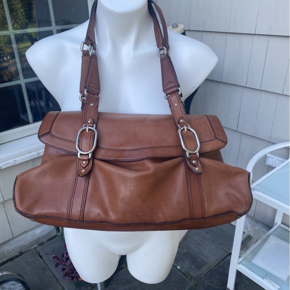 Cole Haan | Bags | Large Cole Haan Trinity Handbag Smooth Caramel ...